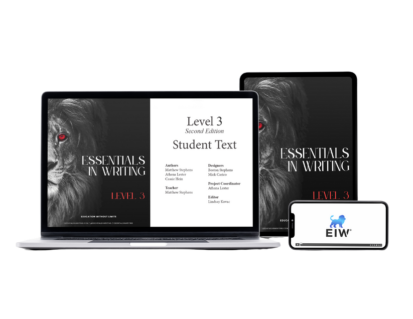 Essentials in Writing Level 3 Second Edition – EIW